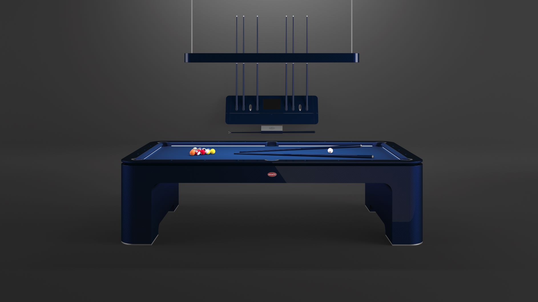 You Can Now Buy a Carbon Fibre Bugatti Pool Table | Tarmac Life ...