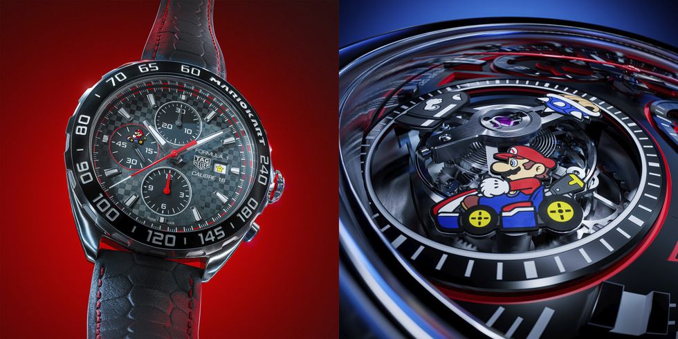 Nintendo and TAG Heuer collaborate on two Mario Kart limited edition ...