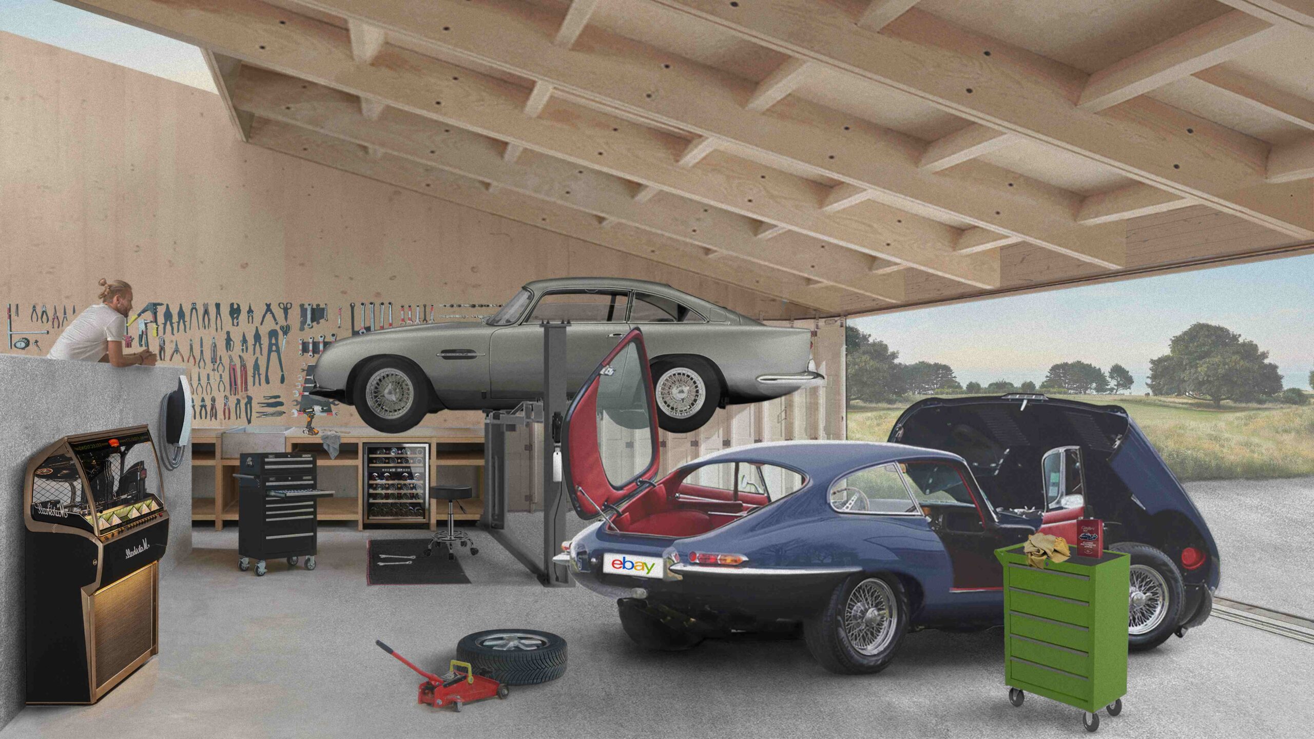 eBay reveals the ultimate garage | Tarmac Life | Motoring | Tech ...
