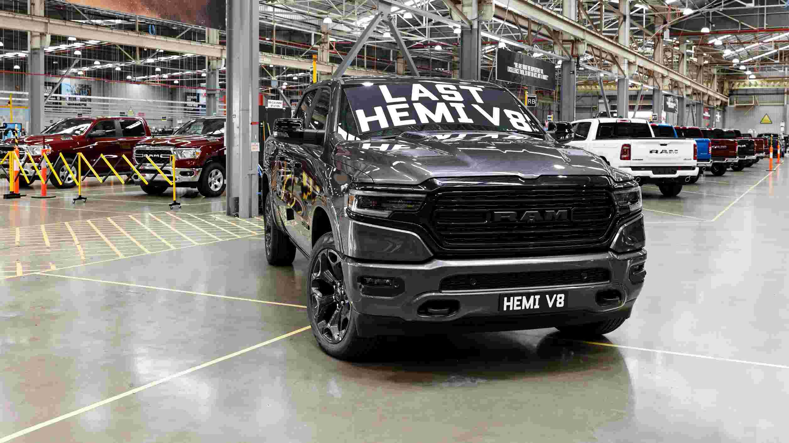 Final RAM 1500 HEMI V8 Rolls Off Melbourne Production Line | Tarmac ...