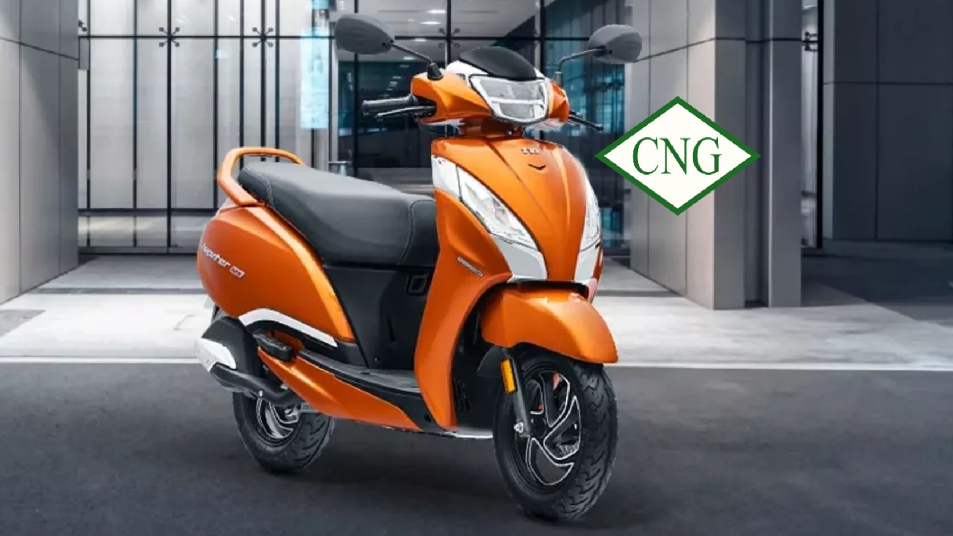 World's First CNG Scooter - TVS Jupiter CNG | Tarmac Life | Motoring ...